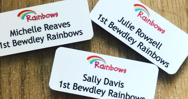 Sally Name Badge
